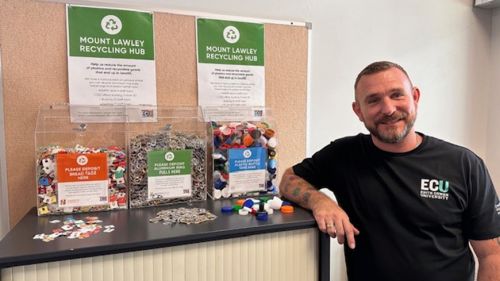 ECU | ECU's recycling success