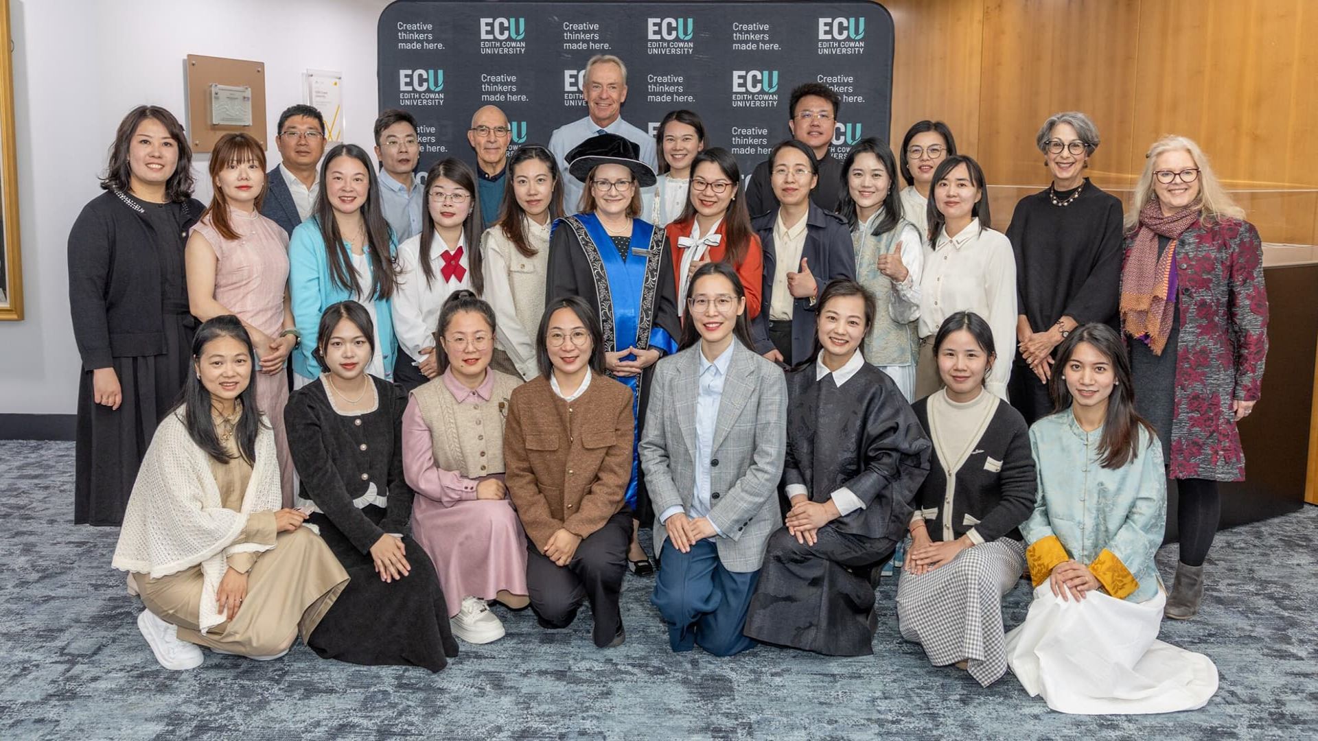 ECU | ECU hosts Zhejiang students celebrating decades of collaboration