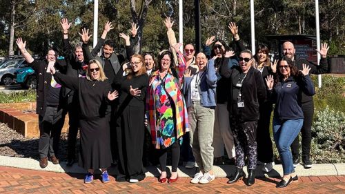 ECU | ECU marks Wear It Purple Day with permanent pride flag display