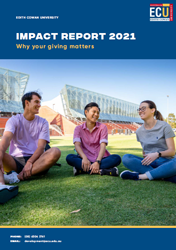 ECU | Impact Report 2021 : News : Giving to ECU