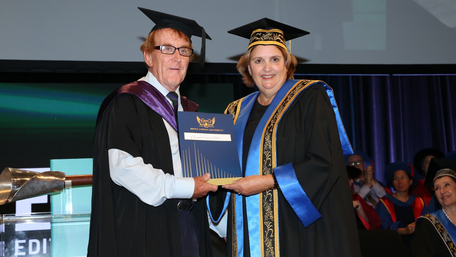 ECU | At 79, ECU graduate turns a lifetime in coding into academic success